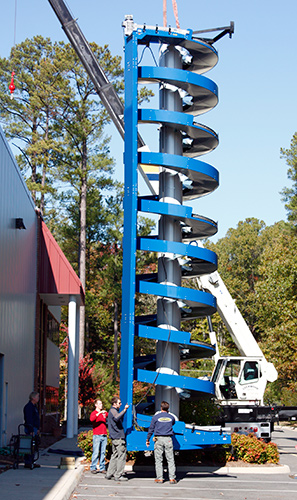 Up and Up - Ryson Newsletter - Spring 2011 | Vertical Spiral Conveyors